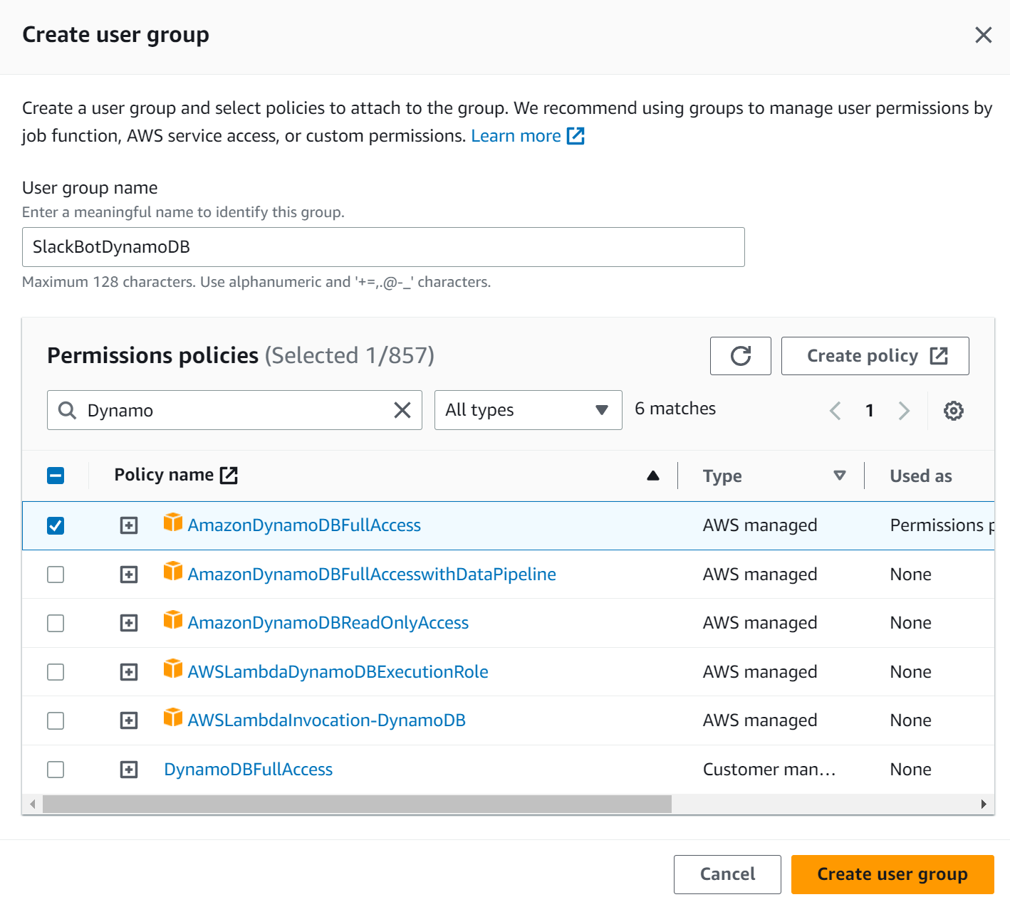 iam-createusergroup – Daniel Donbavand